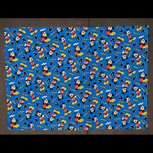 Disney | Other | Three Disney Mickey Mouse Cotton Fabrics New | Poshmark